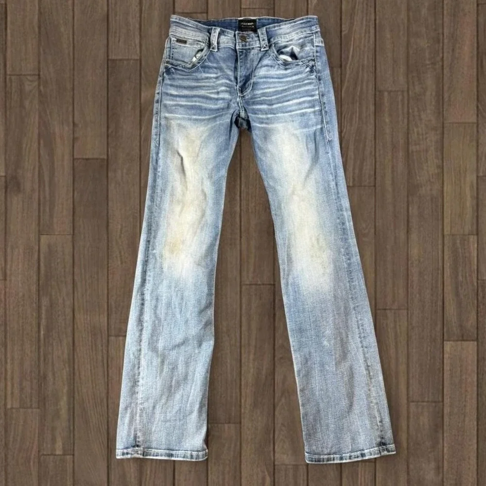 Buckle | Jeans | Buckle Black Fit No9 Bootleg Light Wash Whiskered ...